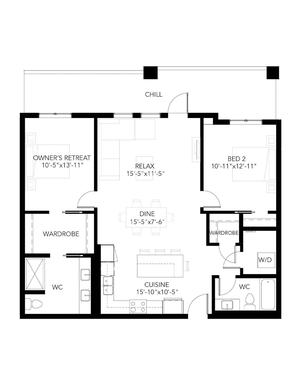 Floorplans - The Whitney at Aspen | The Whitney at Aspen